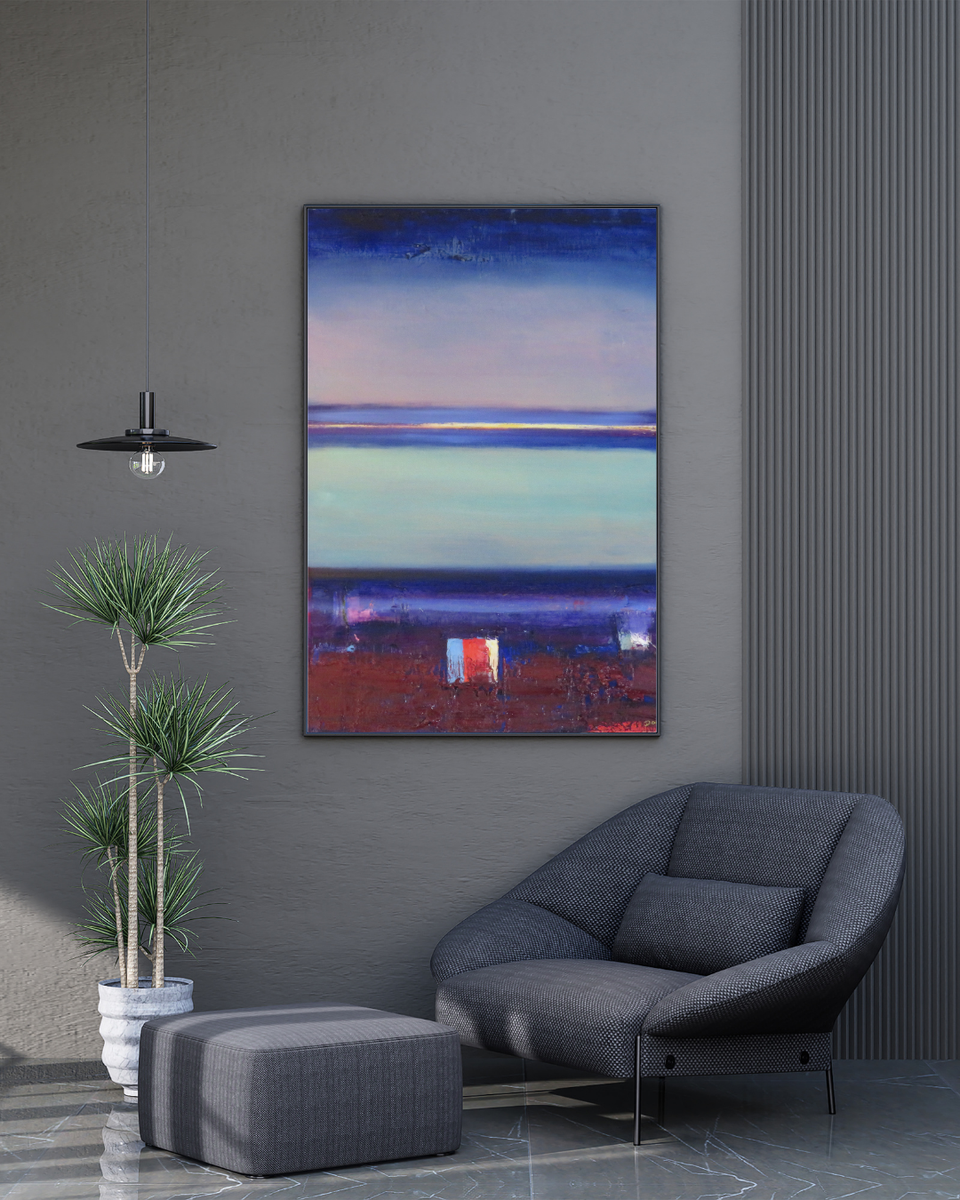 Liminal – Original Abstract Canvas Painting for Modern Décor – DonAldenArt